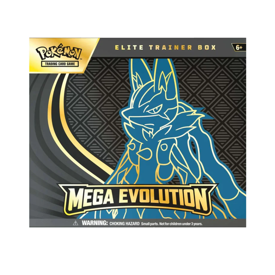 Pokémon TCG Mega Evolution Elite Trainer Box (Mega Lucario) – TBKICKS